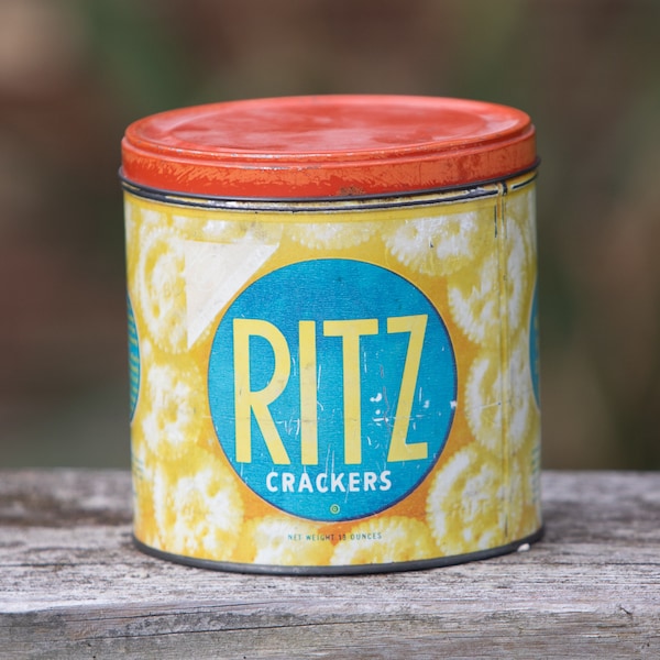 Ritz Cracker Tin - Etsy