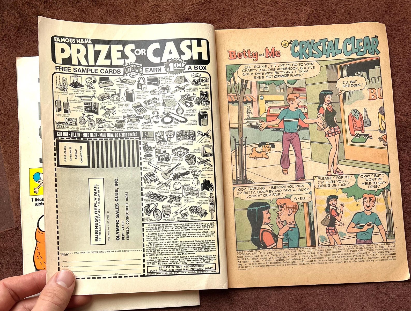 Two Vintage 1970s ARCHIE Comic Books - Betty and Me - Jughead - Etsy