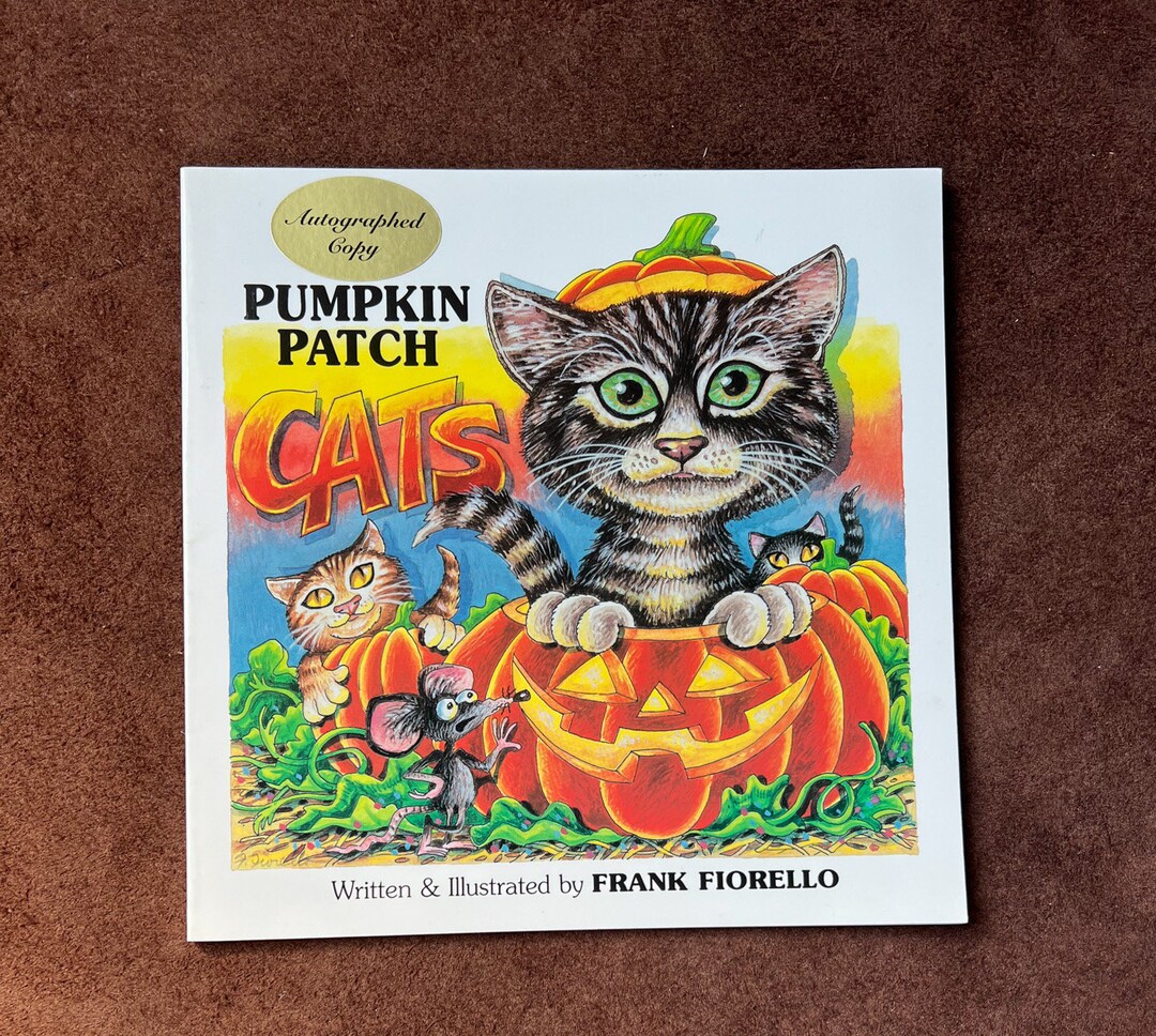PUMPKIN PATCH CATS - Cute 90s Halloween Kids Book - Etsy