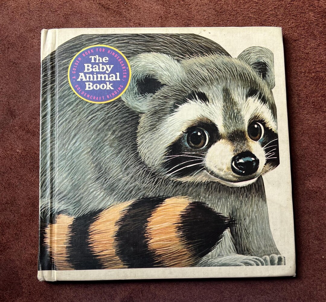 The Baby Animal Book - Vintage 1960s Adorable Hardcover Children’s Book ...