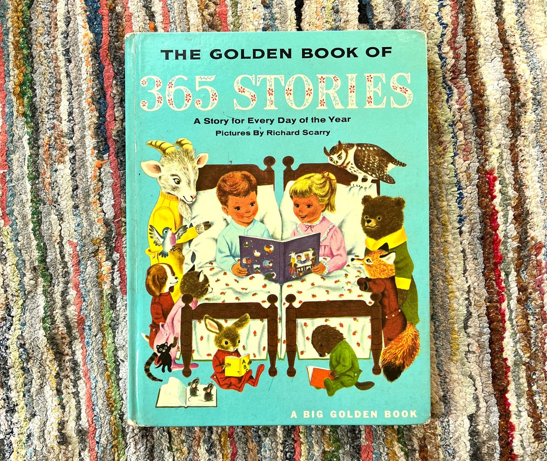 Large Children’s Book – the Golden Book of 365 Stories - Etsy