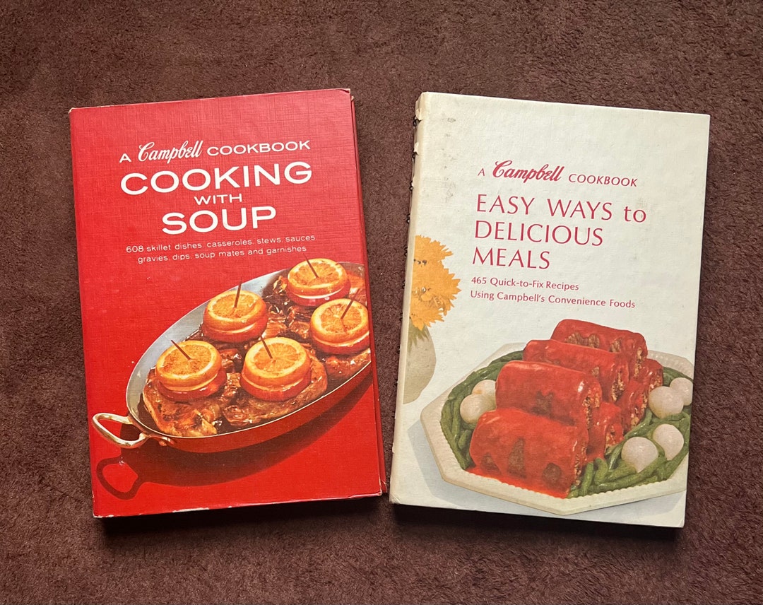60s 70s Campbell Brand Cookbooks - Etsy