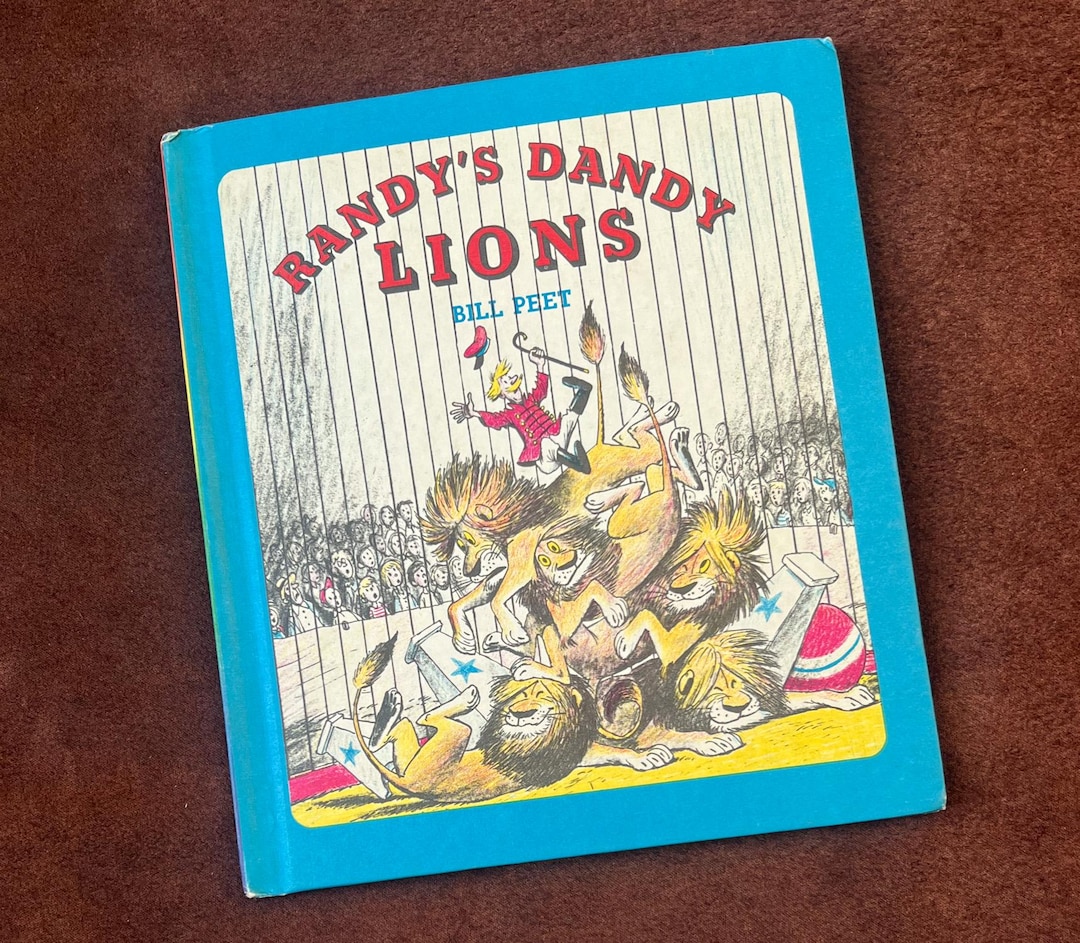 RANDY’S DANDY LIONS - Vintage Childrens Hardcover Book - Circus Theme ...