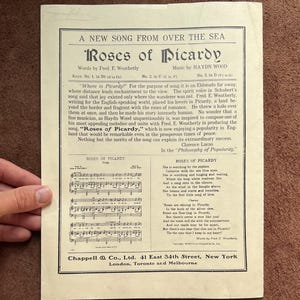 JACK O’LANTERN Vintage 1917 Sheet Music - Etsy