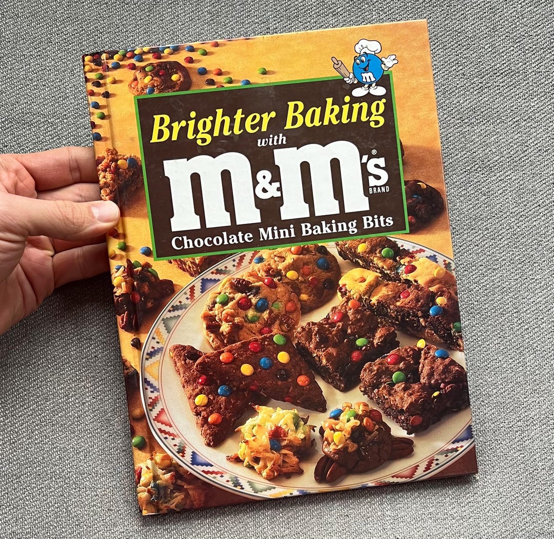 Vintage 90s M&ms Recipe Cookbook - Etsy