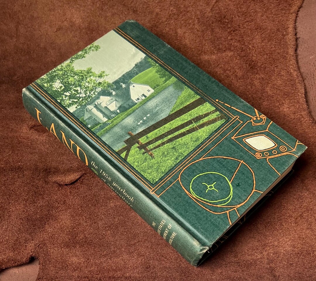 LAND the 1958 Yearbook of Agriculture - Hardcover Book - Etsy