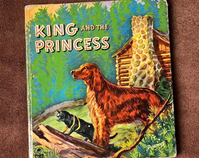 KING and the PRINCESS - Vintage 1940s Children’s Book - Etsy UK