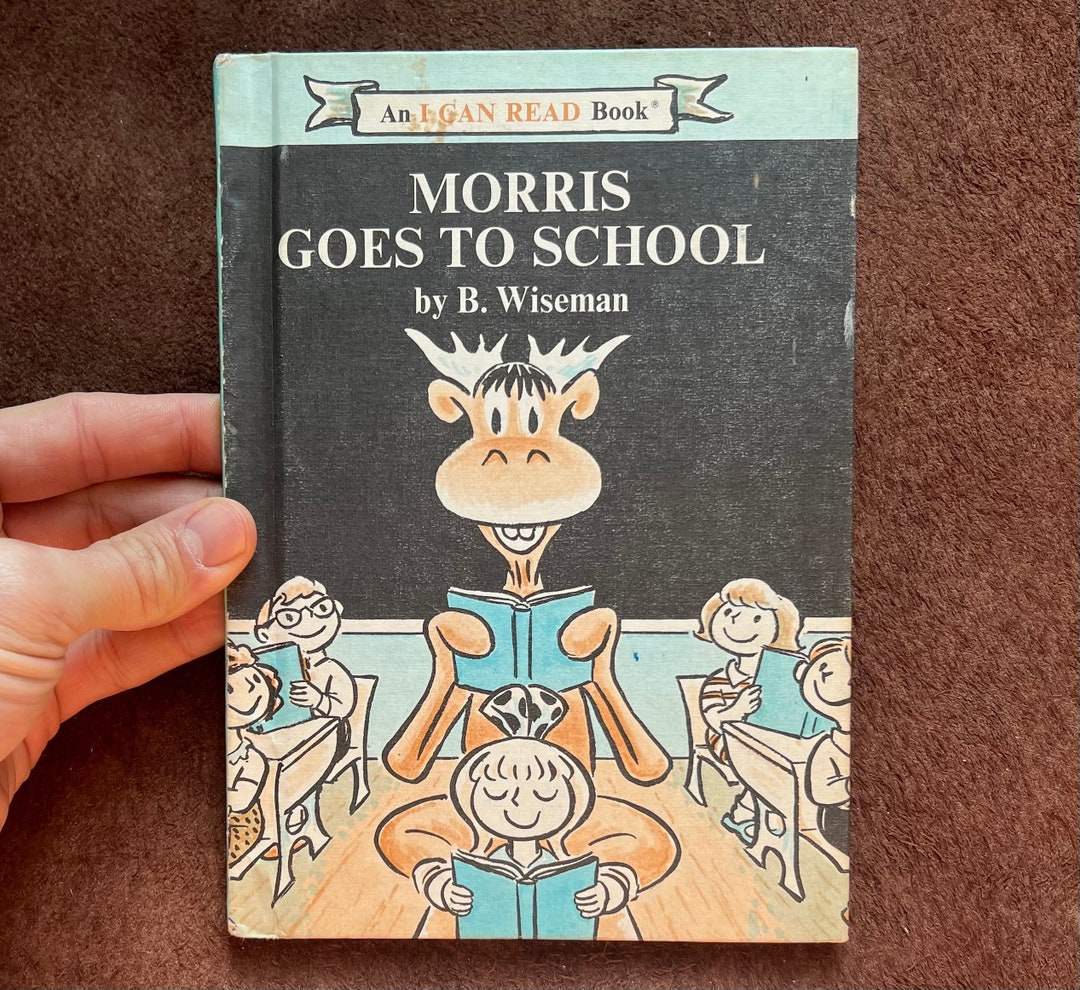 Morris Goes to School 1970s Childrens Book - Etsy
