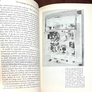 Vintage 1950s Hardcover Book - the Language Arts One the Elementary ...