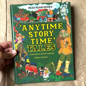 Vintage 70s Childrens Book - Anytime Story Time Tales - Etsy