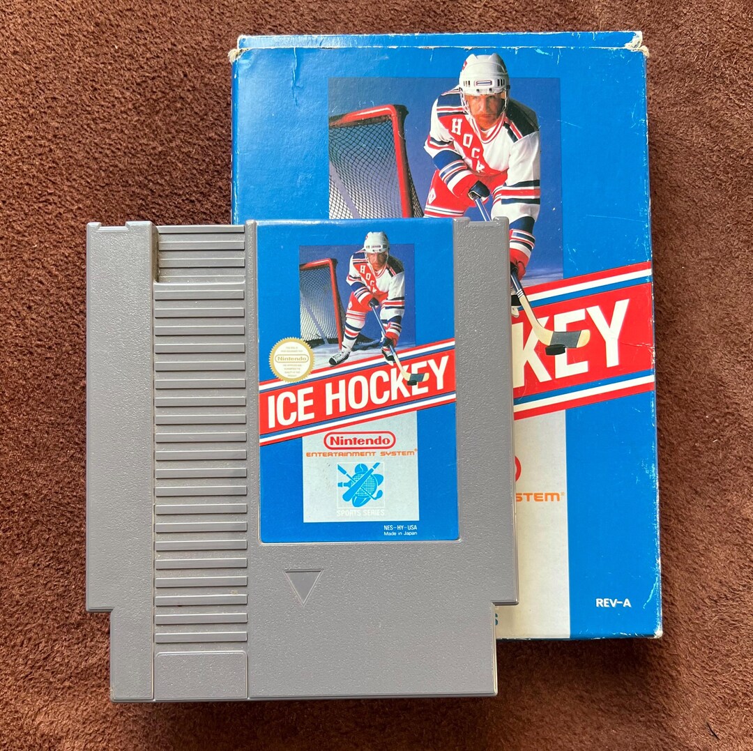 1980s ICE HOCKEY NINTENDO Game - Etsy