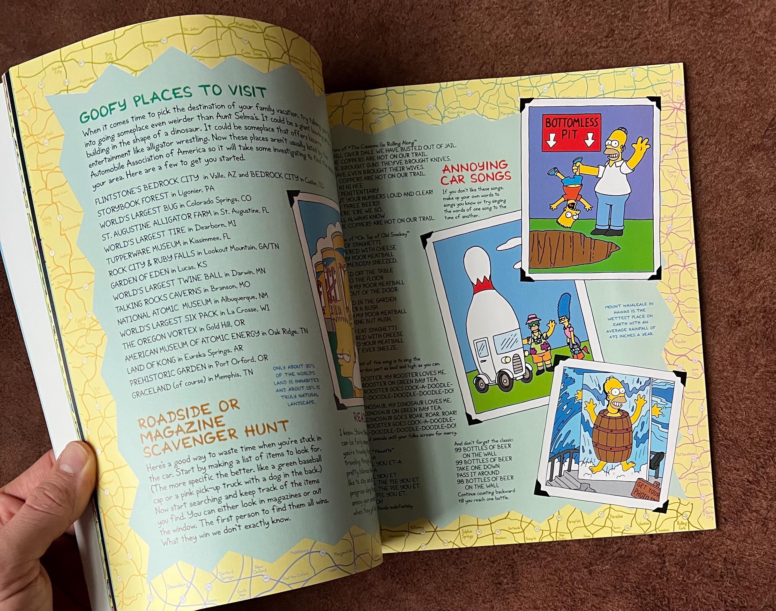 The Simpsons FUN in the SUN Activity Book - Etsy