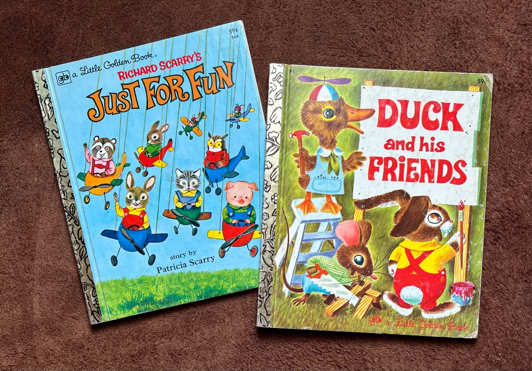Two Vintage 70s Little Golden Books - - Etsy