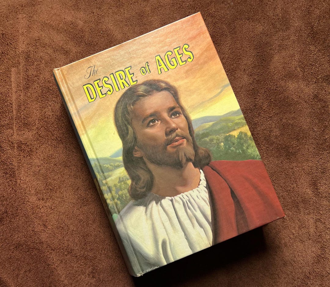 The Desire of Ages - Vintage 60s Thick Bible Story Book - Etsy