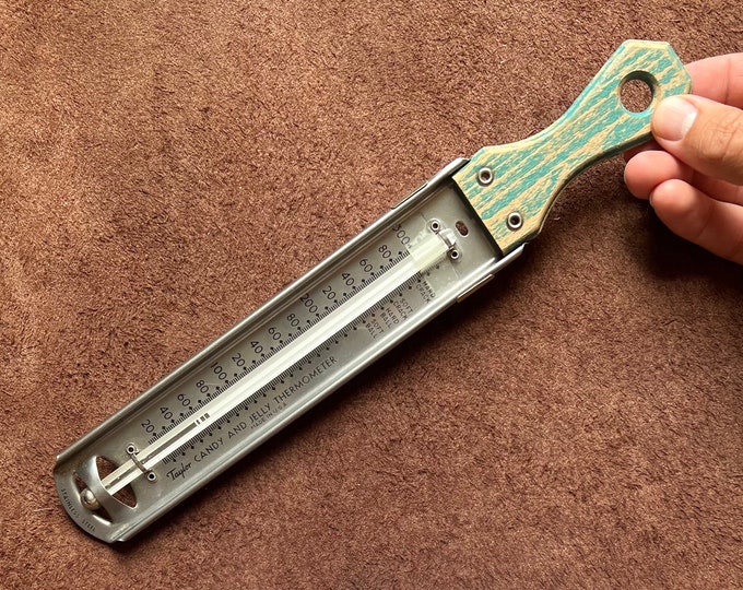 Vintage Candy and Jelly Thermometer Taylor - Etsy