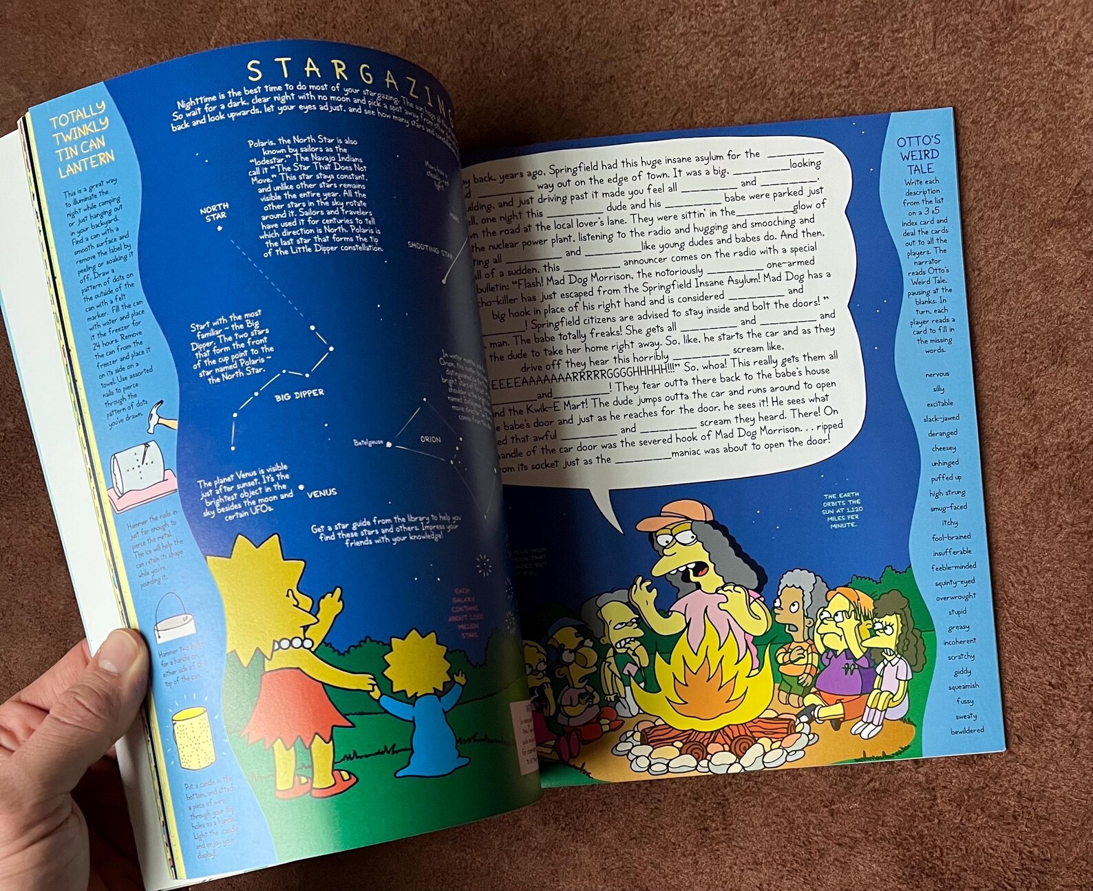 The Simpsons FUN in the SUN Activity Book - Etsy