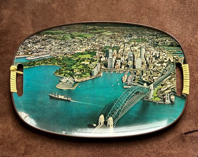 Vintage Sydney Australia Serving Tray - Etsy