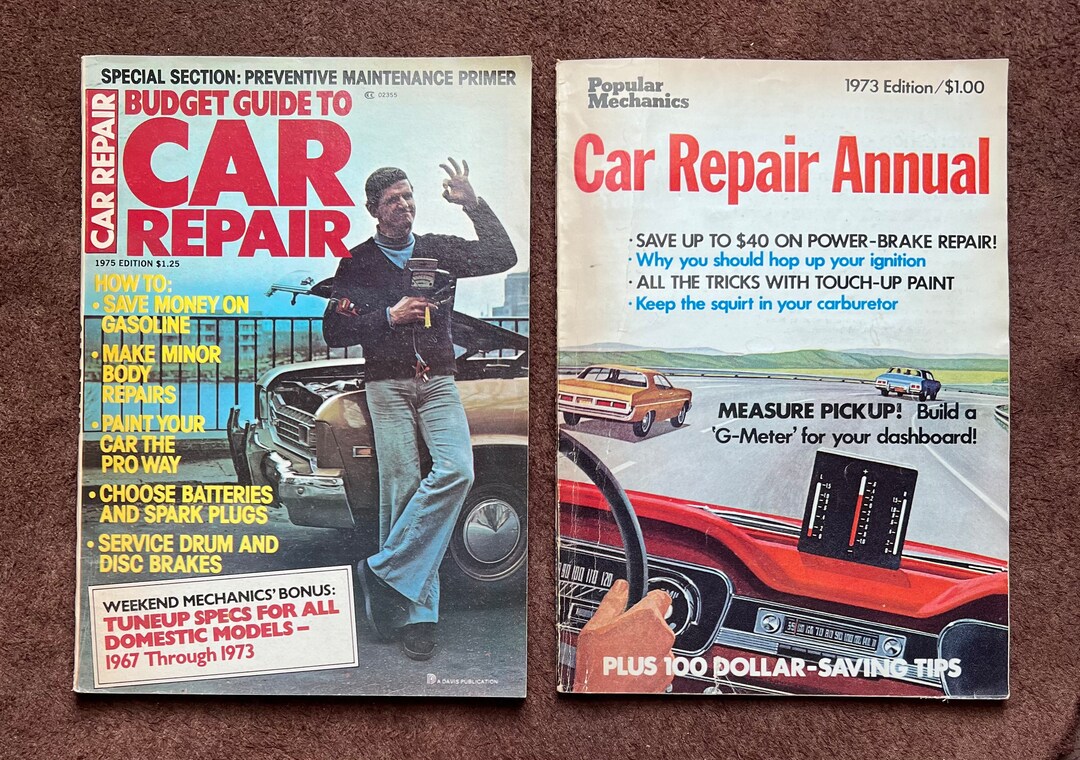 1970s Car Repair Popular Mechanics Magazines - Etsy