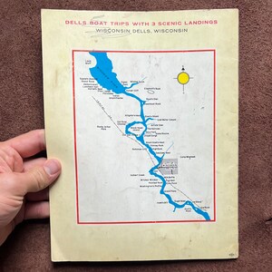 Vintage 1960s Wisconsin Dells Travel Guide Booklet - Etsy UK
