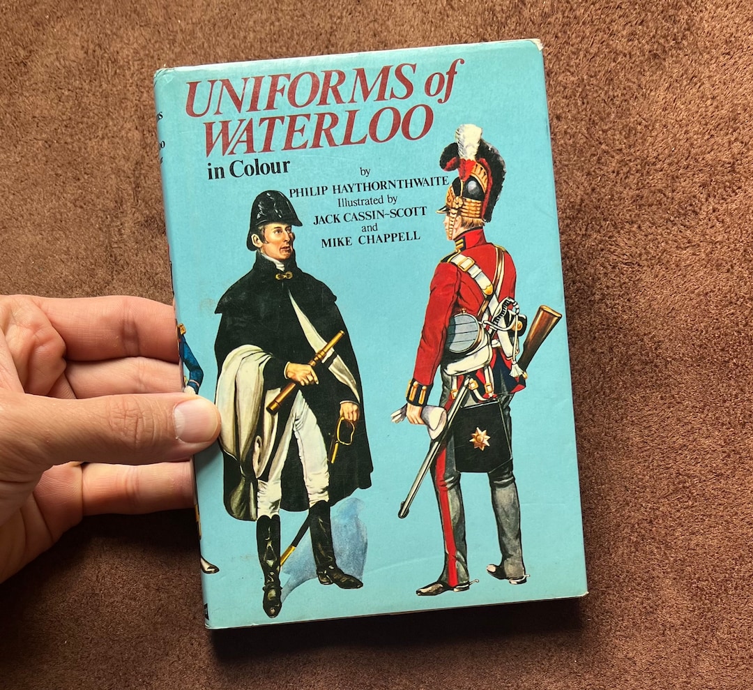 1970s Book UNIFORMS OF WATERLOO - Etsy