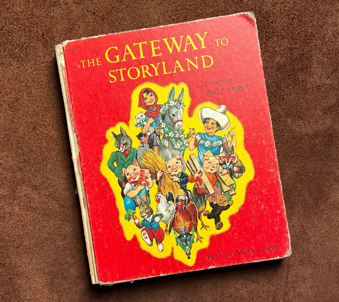 The GATEWAY to STORYLAND 50s 60s Worn Childrens Book - Etsy