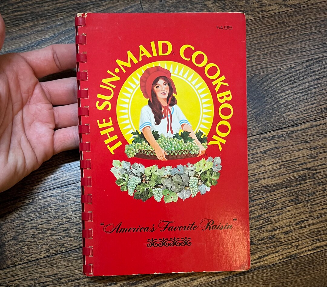 1980s the SUN-MAID COOKBOOK - Etsy