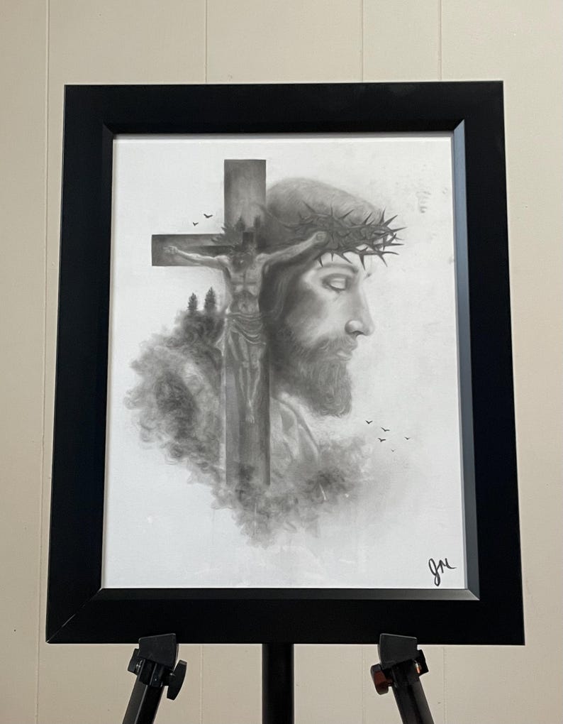 jesus-piece-original-charcoal-drawing-11x14-etsy