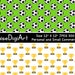 Soccer Football Sport Digital Papers Patterns in Red, Green and Black ...