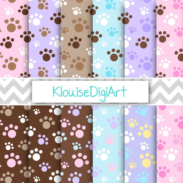 Puppy Paw Prints - Etsy