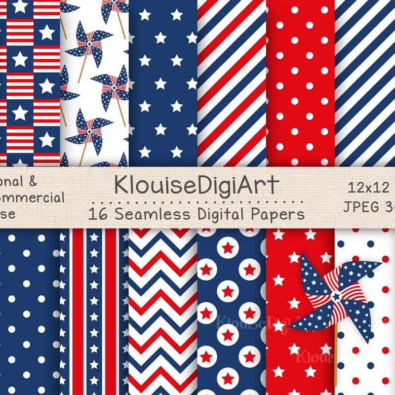 Patriotic Papers - Etsy