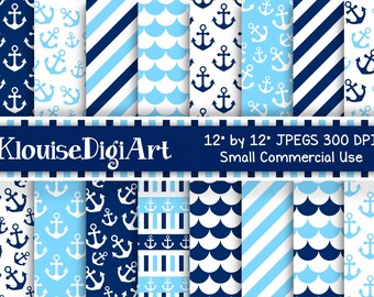 Seamless Spring Pink Green and White Digital Printable Papers - Etsy