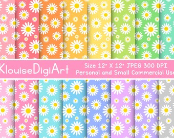 Spring Floral Flowers Digital Printable Papers - Etsy UK