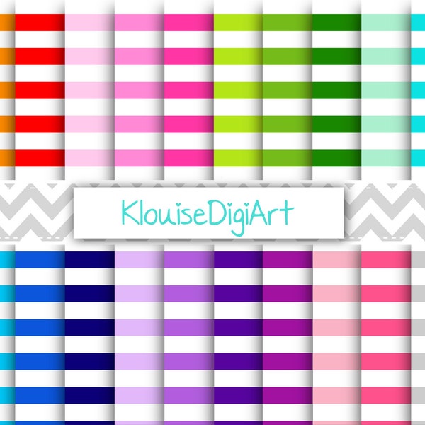 Horizontal Stripe - Etsy