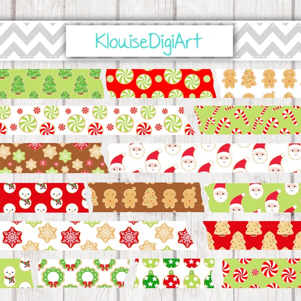 Digital Washi Tape - Etsy