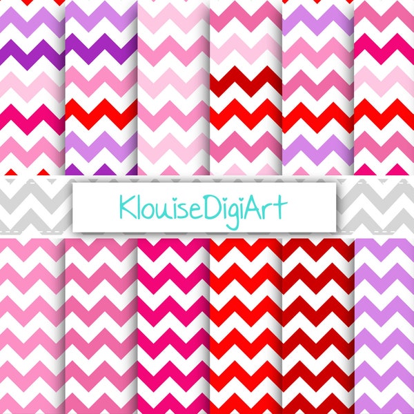 Dark Red Chevron - Etsy