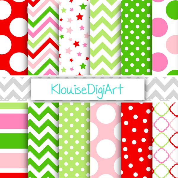 Strawberry Polka Dots Pattern - Etsy