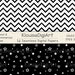 Seamless Black and White Digital Printable Papers With Polka Dots ...