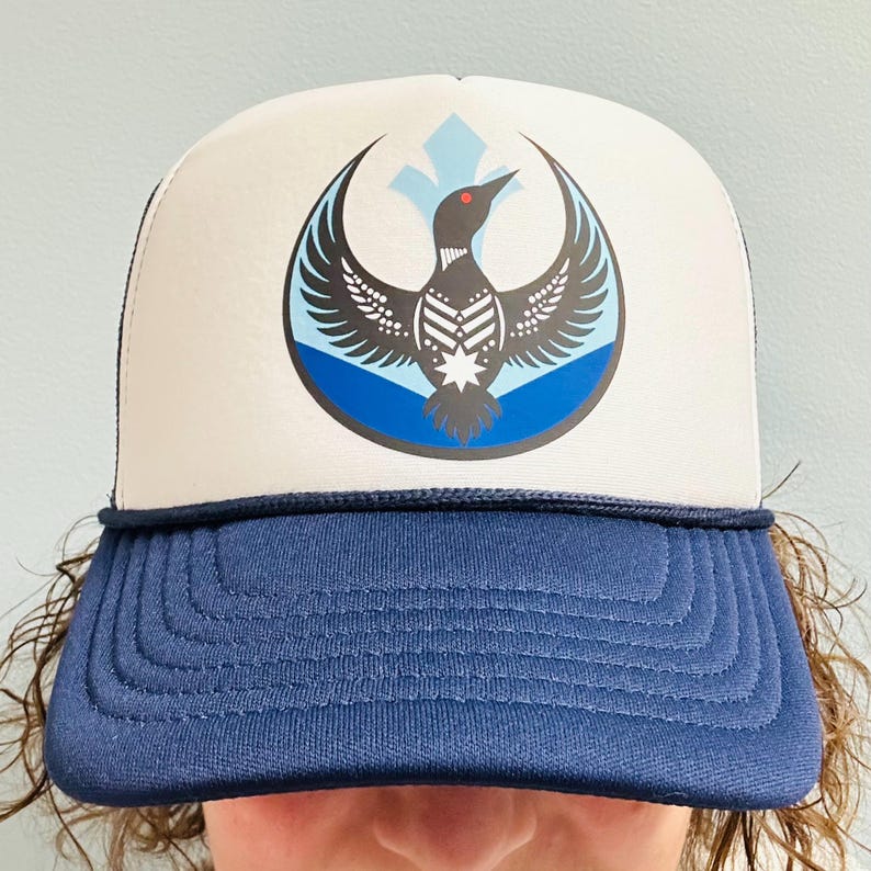 Resistance Loon Trucker Hat - Etsy