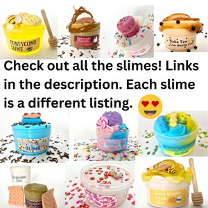 Froggy Boba Tea Slime, Glossy Slime, Thick Slime, Mint Scented Slime ...