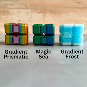 Infinity Cube, Infinity Cube 3D Print, 3D Printed Fidget Toy, Fidget ...