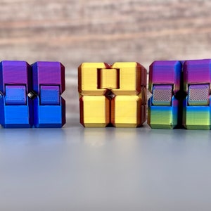 Infinity Cube, Infinity Cube 3D Print, 3D Printed Fidget Toy, Fidget ...
