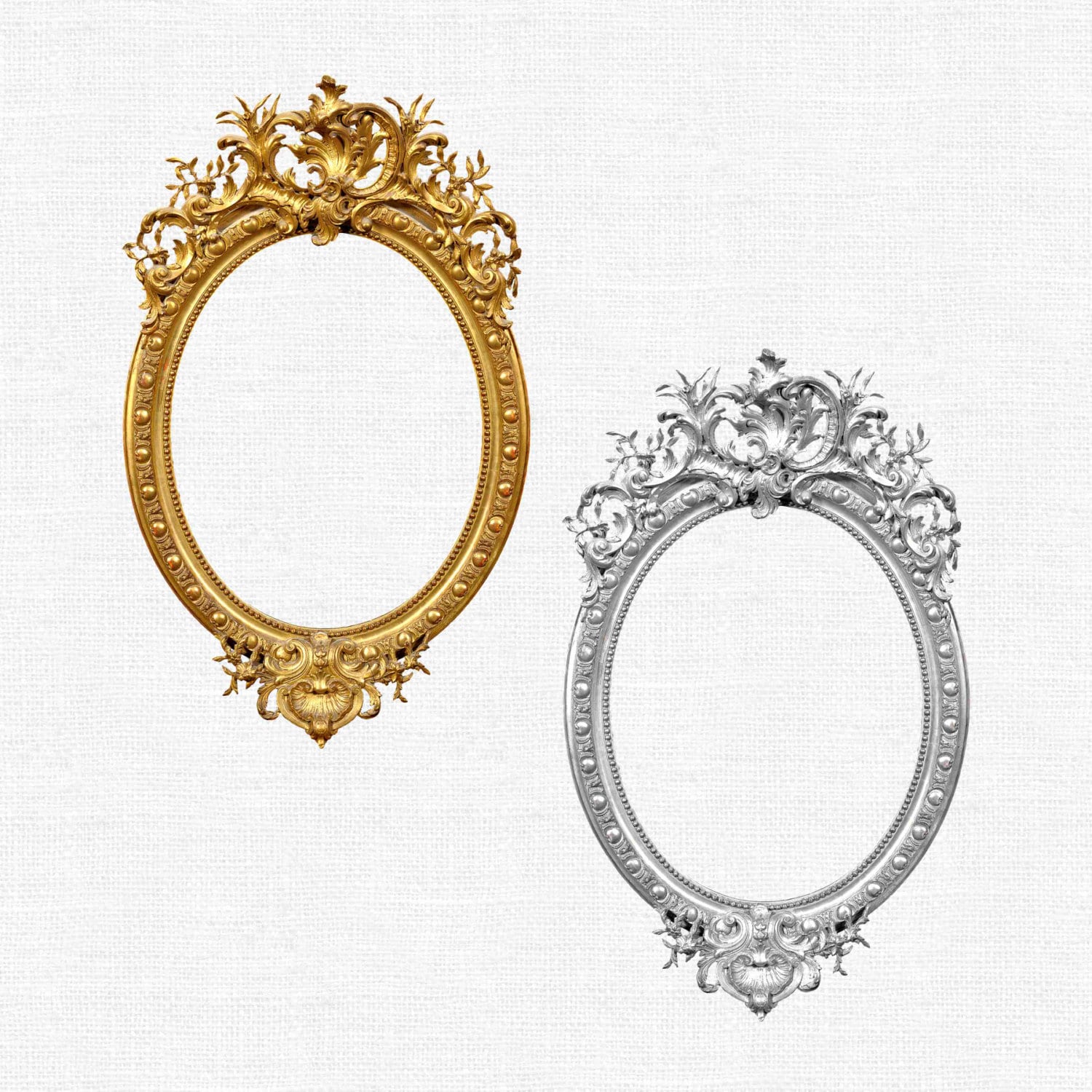 Clip Art Frames. Oval Frames. Oval Digital Frames 13 Oval - Etsy