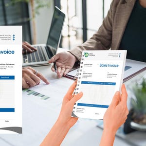 Editable and Printable Invoice Template | PDF & Canva Invoice Form for ...