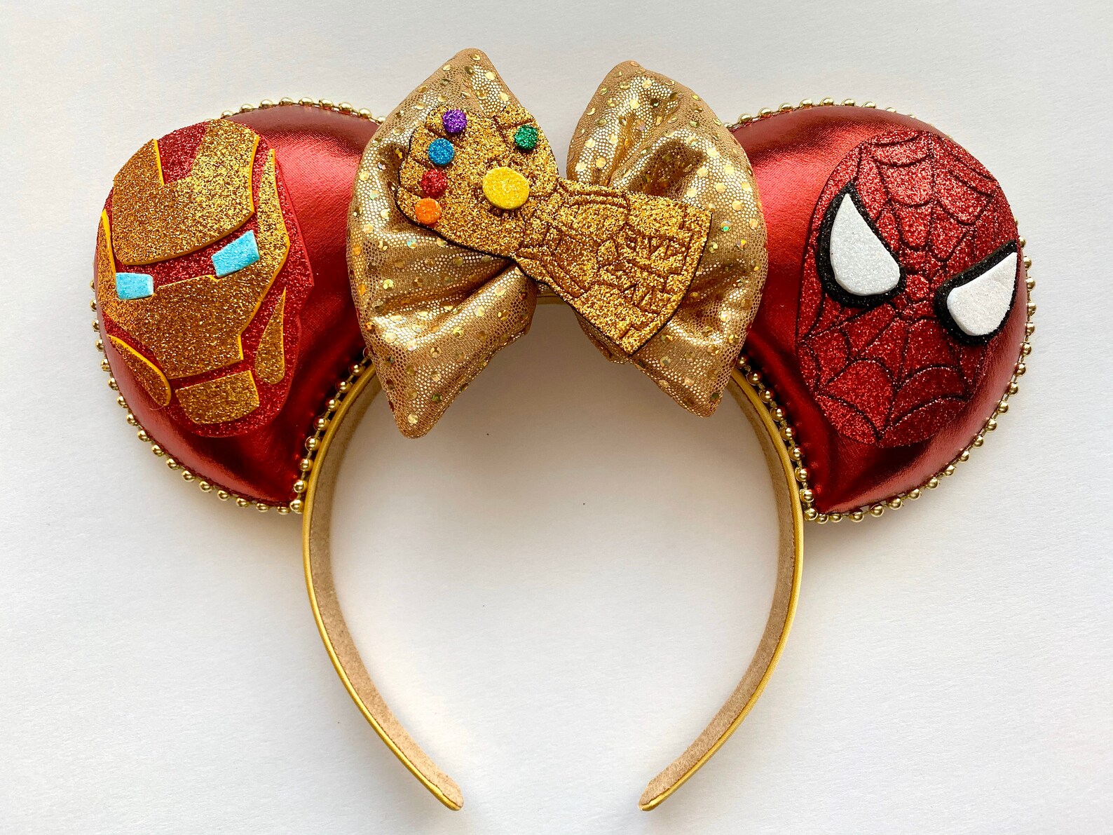 Iron Man Spider-man Infinity Gauntlet Marvel Inspired Mickey - Etsy