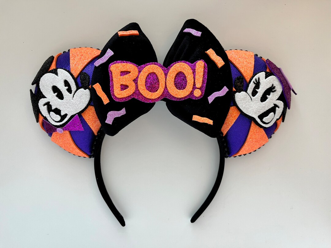 Disney Halloween Witch Inspired Mickey Ears Mouse Ears Headband - Etsy