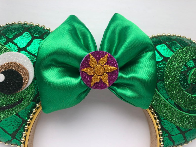 Tangled Rapunzel Pascal Inspired Mouse Ears Mickey Ears Headband ...