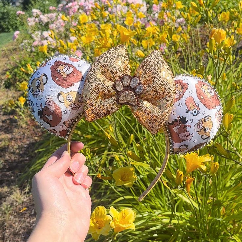 Simba Mickey Ears - Etsy