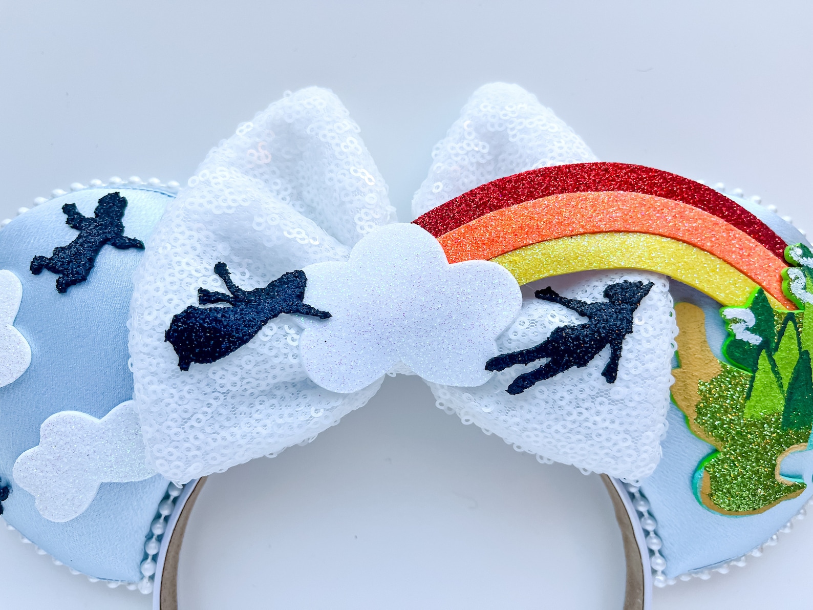 Peter Pan Neverland Inspired Mouse Ears Mickey Ears Headband | PREORDER ...