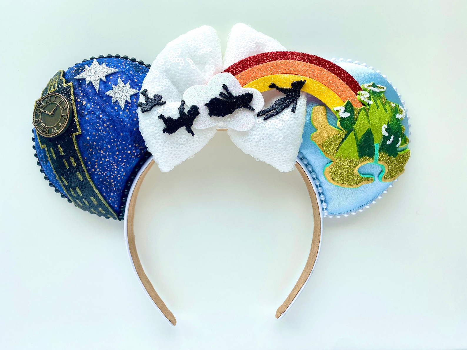 Peter Pan Neverland Inspired Mouse Ears Mickey Ears Headband | PREORDER ...