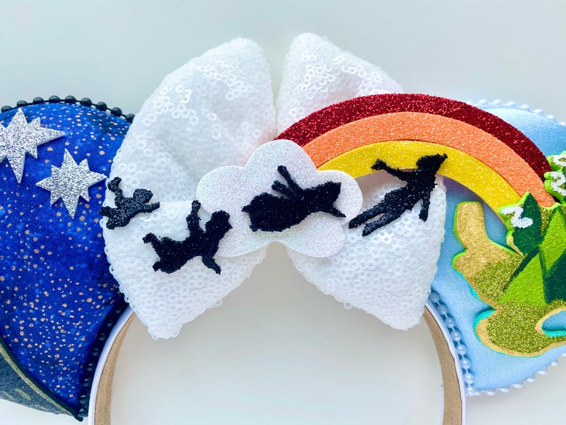 Peter Pan Neverland Inspired Mouse Ears Mickey Ears Headband | PREORDER ...
